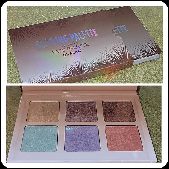Okalan | Makeup | 2 For 2 Okalan Glowing Palette Face Palette Shade B ...